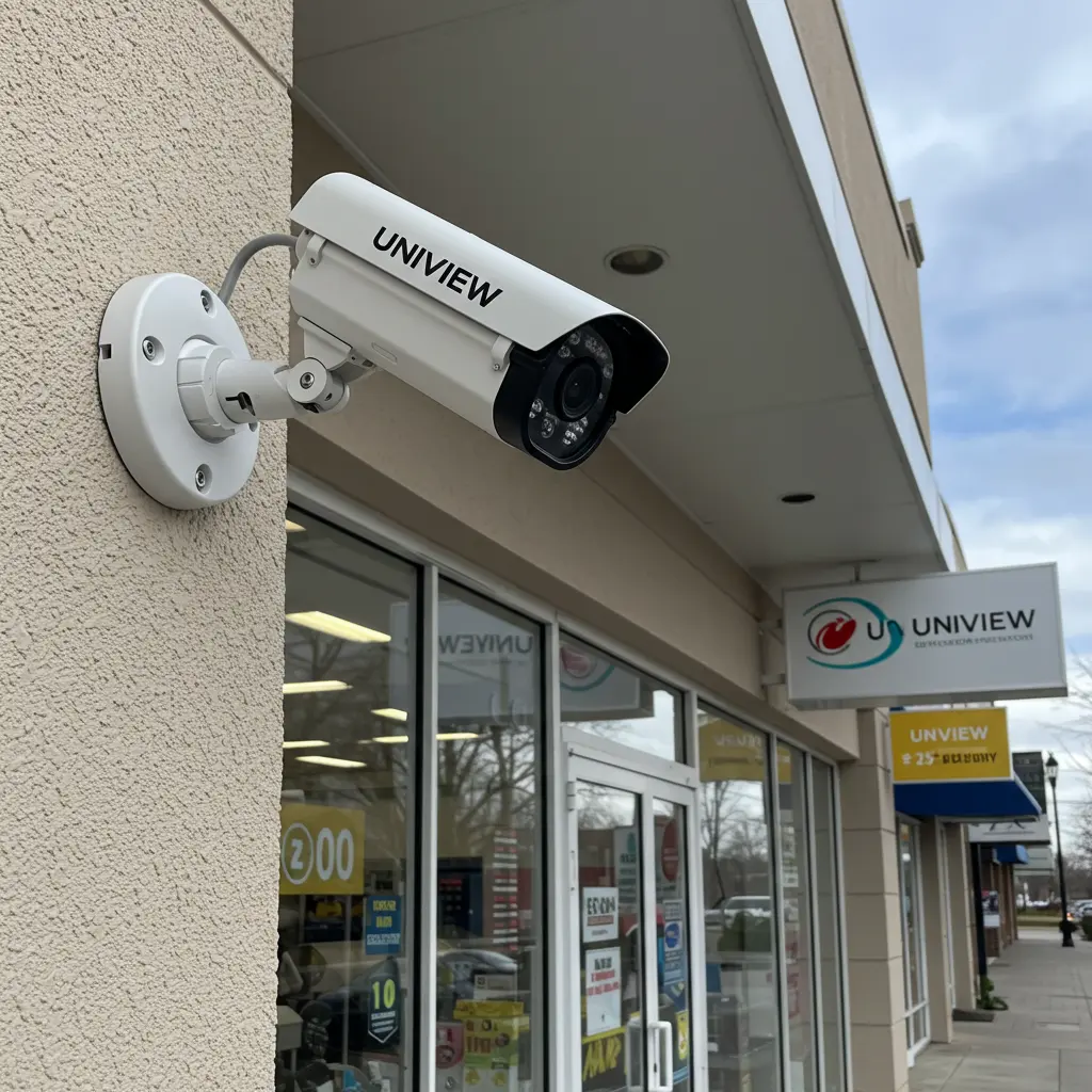 Uniview IP Cameras Installation in Abu Dhabi | Solo Soft